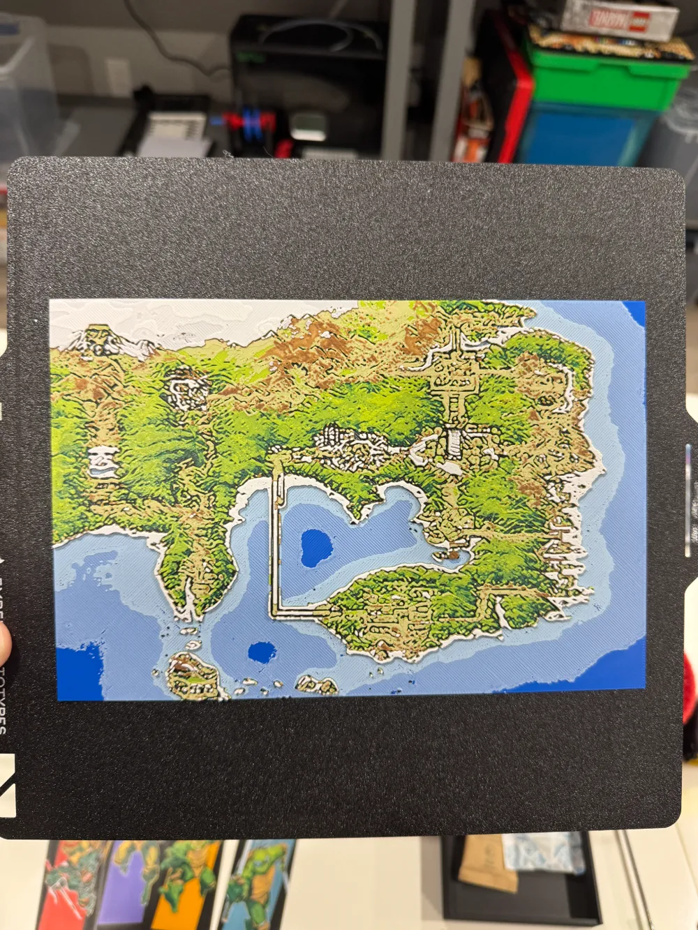 Kanto Region Map - Pokemon - Generation 1 by Canadian Gamer MakerWorld ...