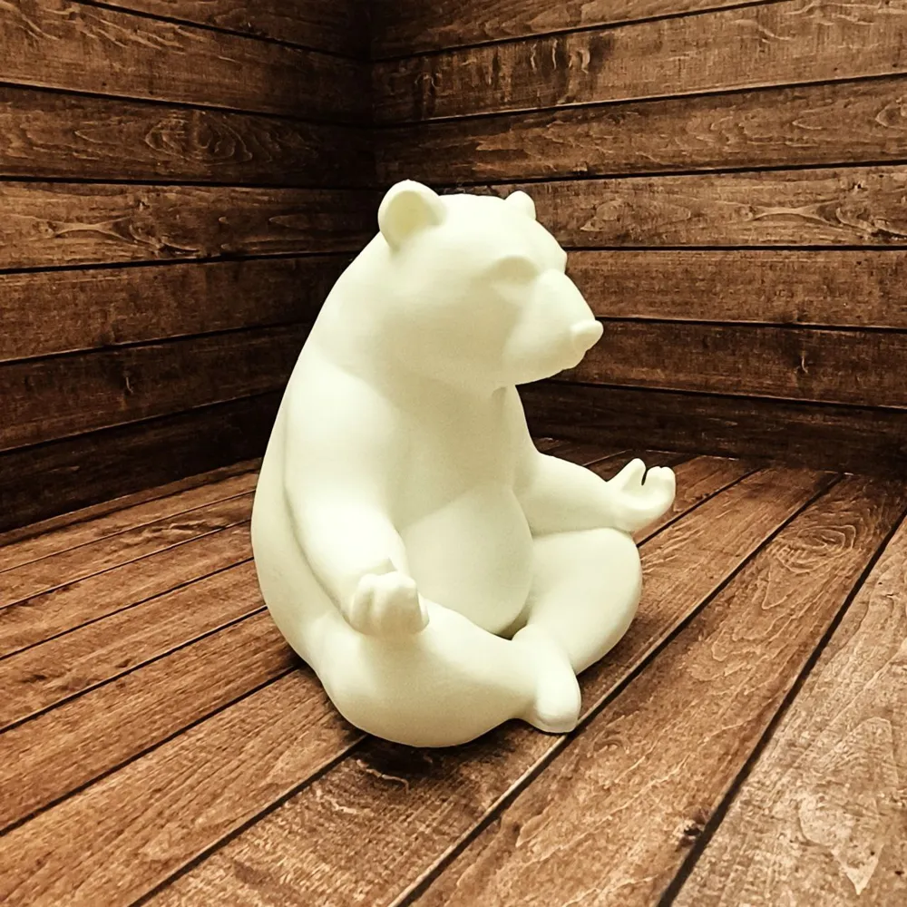 Polar Zen Bear by Aleksandr MakerWorld: Download Free 3D Models