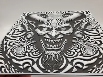 Psychedelic Demon Visual Illusion by ABUNDANT3D MakerWorld: Download ...