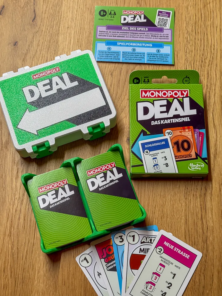 SnapLock Box for Monopoly "DEAL" Card Game - Free 3D Print Model ...