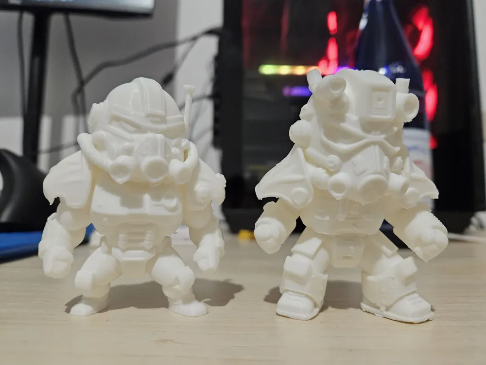 Chibi Power Armor Collection - Fallout Series - Free 3D Print Model ...