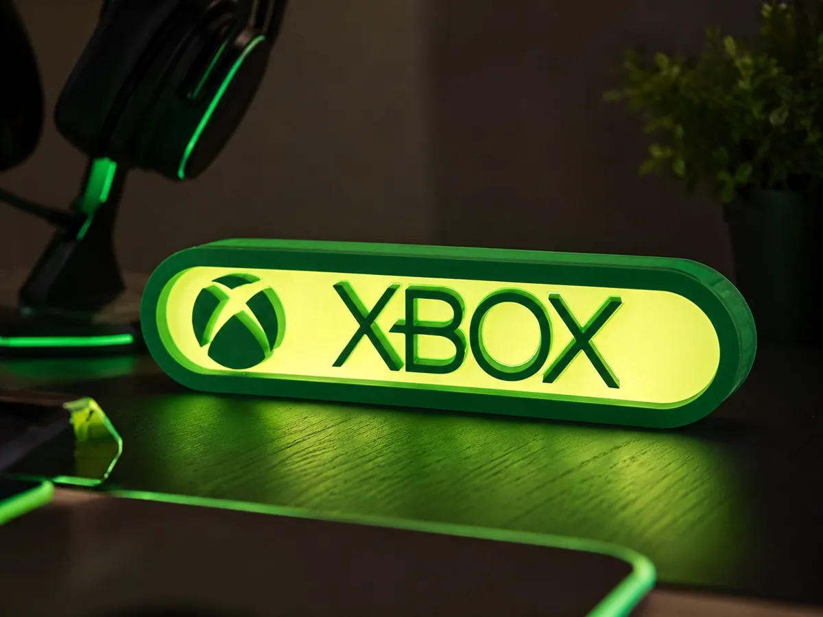 Xbox LED Sign - Free 3D Print Model - MakerWorld