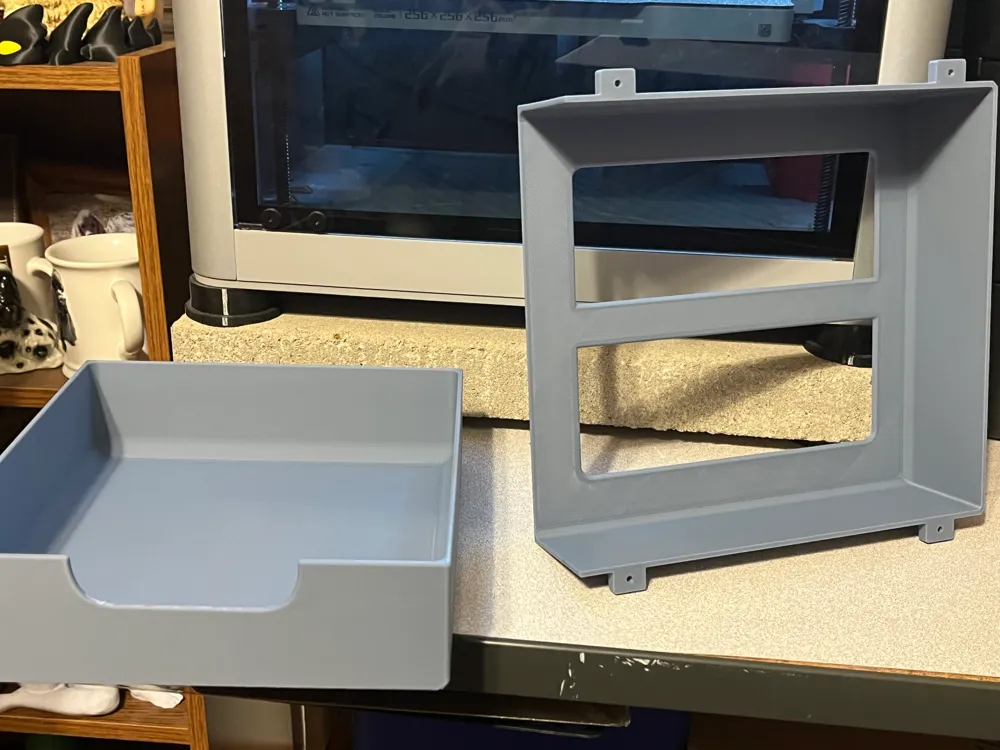 Large Under Table Drawer Mount and Drawer by infamous61 - MakerWorld