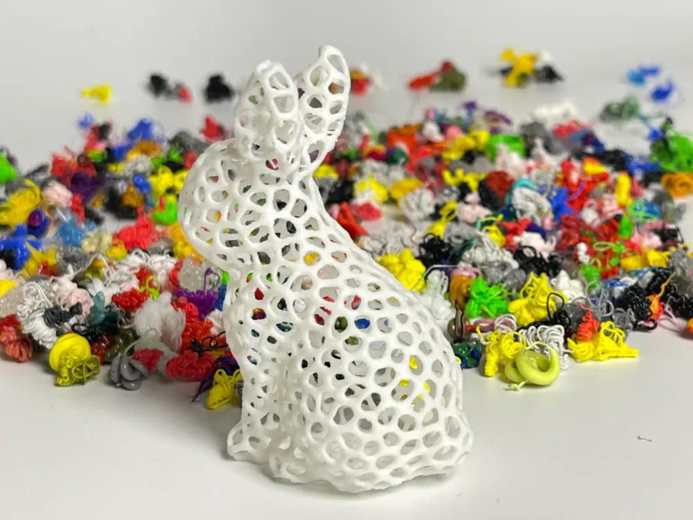 Hollow Little Rabbit - Free 3D Print Model - MakerWorld