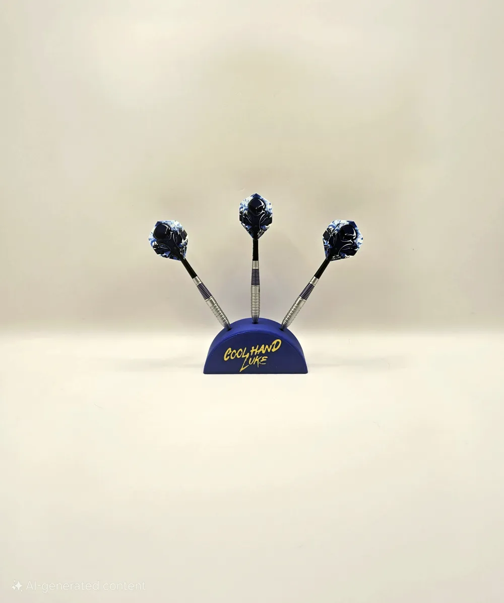 Luke Humphries “Cool Hand Luke” Dart Display - Free 3D Print Model ...