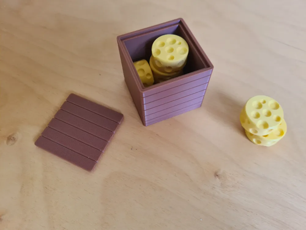 Cheese Puzzle Box by Molodos - MakerWorld