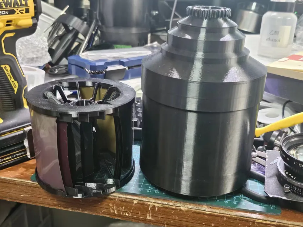 MUTEX TECH DEV LITE 大尺寸显影桶 来自 Rayfor MakerWorld：免费下载 3D 模型