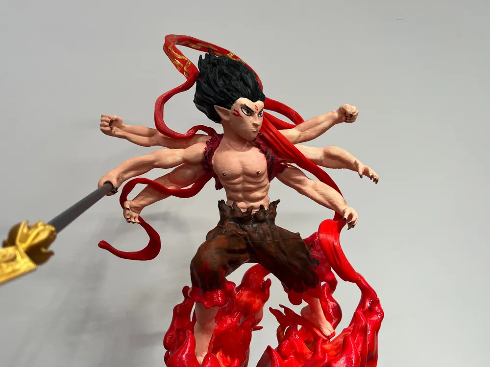 Nezha-Six armed Nezha Nezha 2-Six armed Nezha (Super detailed model ...