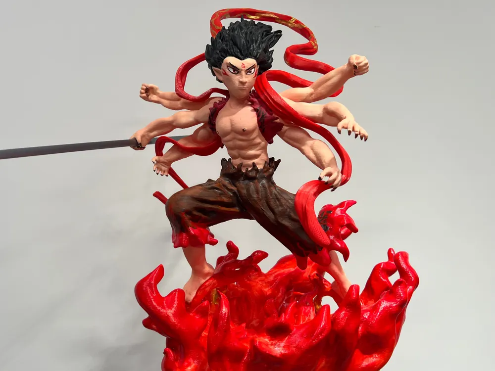 Nezha-Six armed Nezha Nezha 2-Six armed Nezha (Super detailed model ...