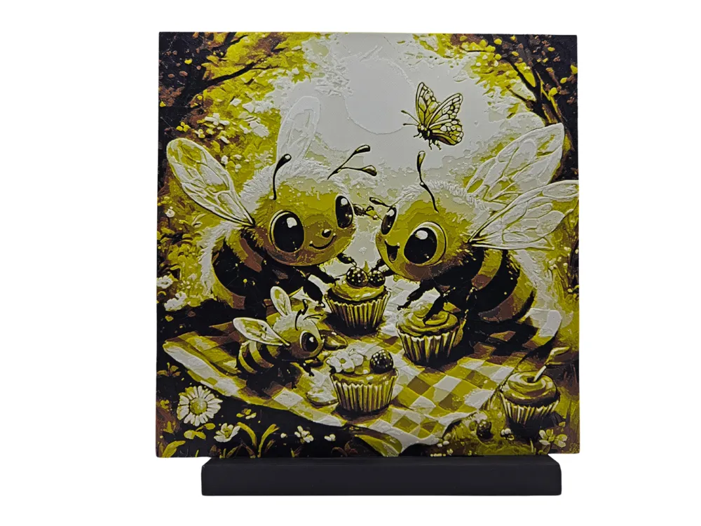 Bee Family Picnic by KikiB - MakerWorld