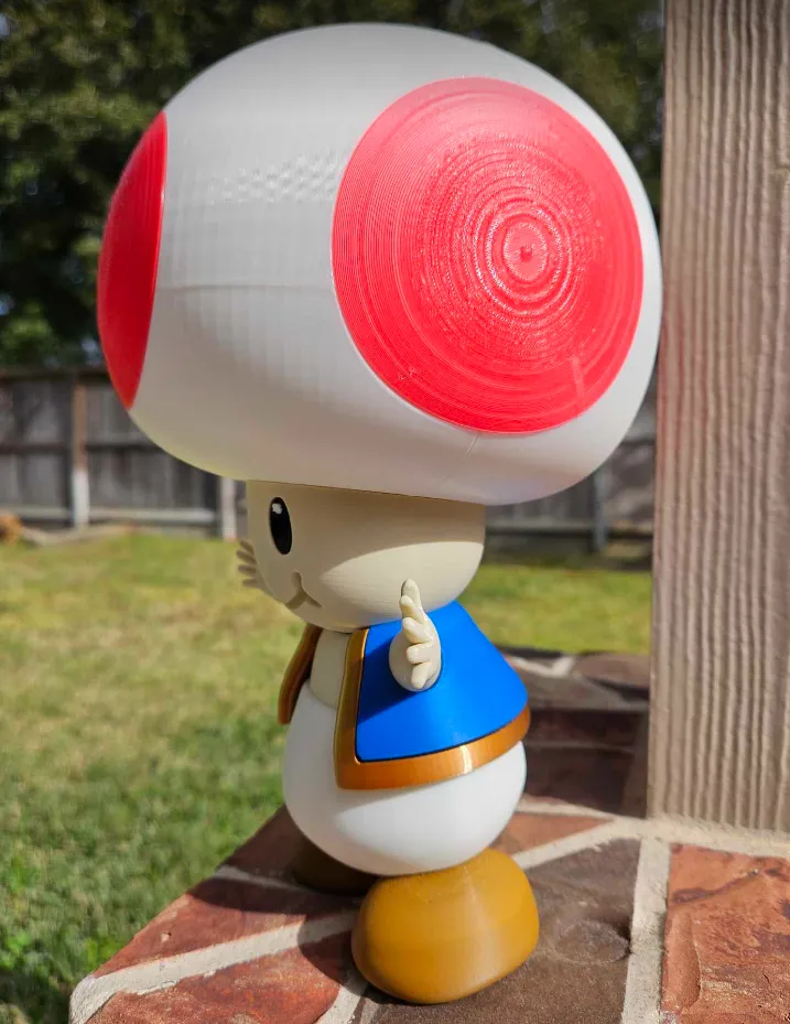 Toad from Super Mario Remixed by MrGnarly - MakerWorld