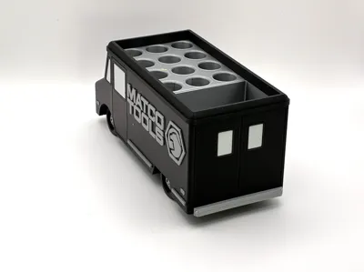 Matco tools desk truck organizer pen holder candy - Free 3D Print Model ...