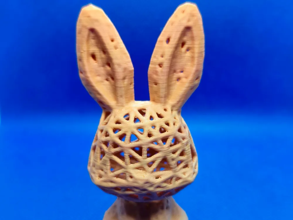 Delaunay Easter Bunny – Dense Mesh Edition by Frikarte3D - MakerWorld