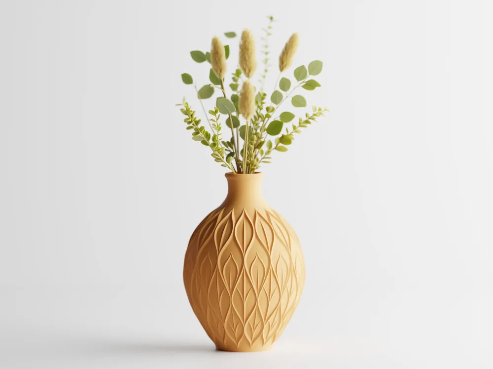 Verdanelle - Leaves in motion. Silence in form. - Free 3D Print Model ...