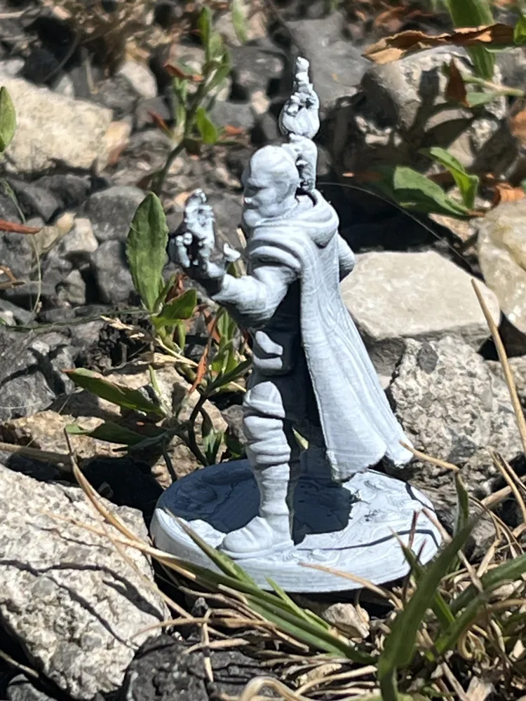 miniature D&D action wizard by lagalerylabMakerWorld: Download Free 3D ...