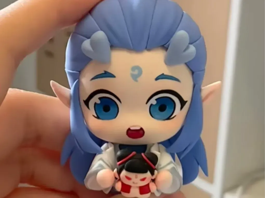 Nezha 2 Ao Bing Small Nose Version Print in Place Multicolor Separated ...