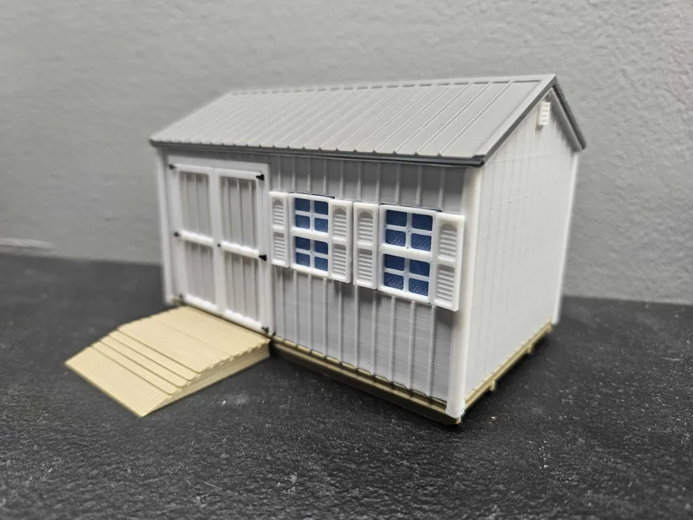 Model Shed by oSPARKSo MakerWorld: Download Free 3D Models