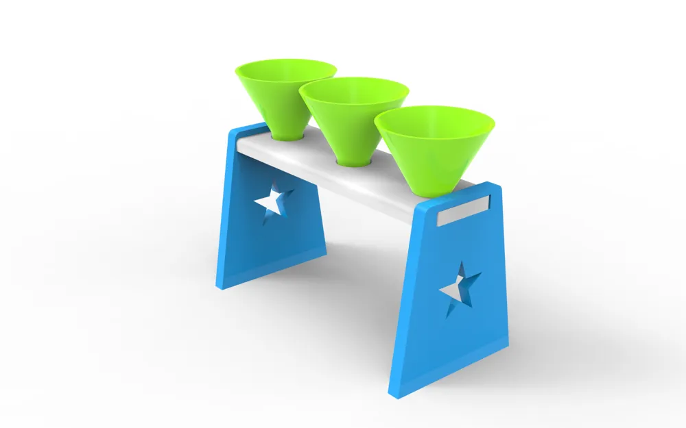 Sensory Funnel Toy Stand for Toddlers by MrG - MakerWorld