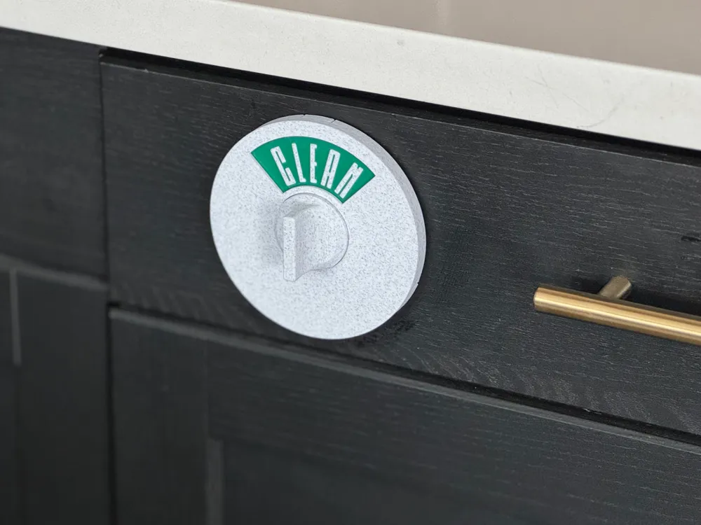 Dishwasher Clean or Dirty Dial Switch Sign - Free 3D Print Model ...