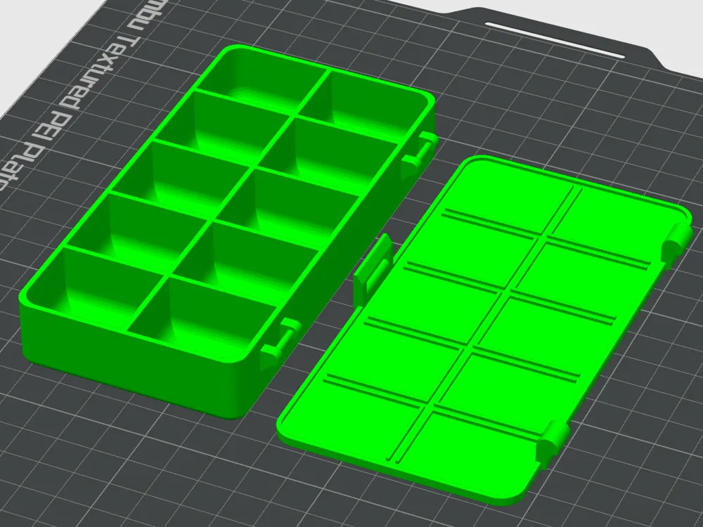 Small Parts Sorting Box - Screwbox by Ilorium02 MakerWorld: Download ...
