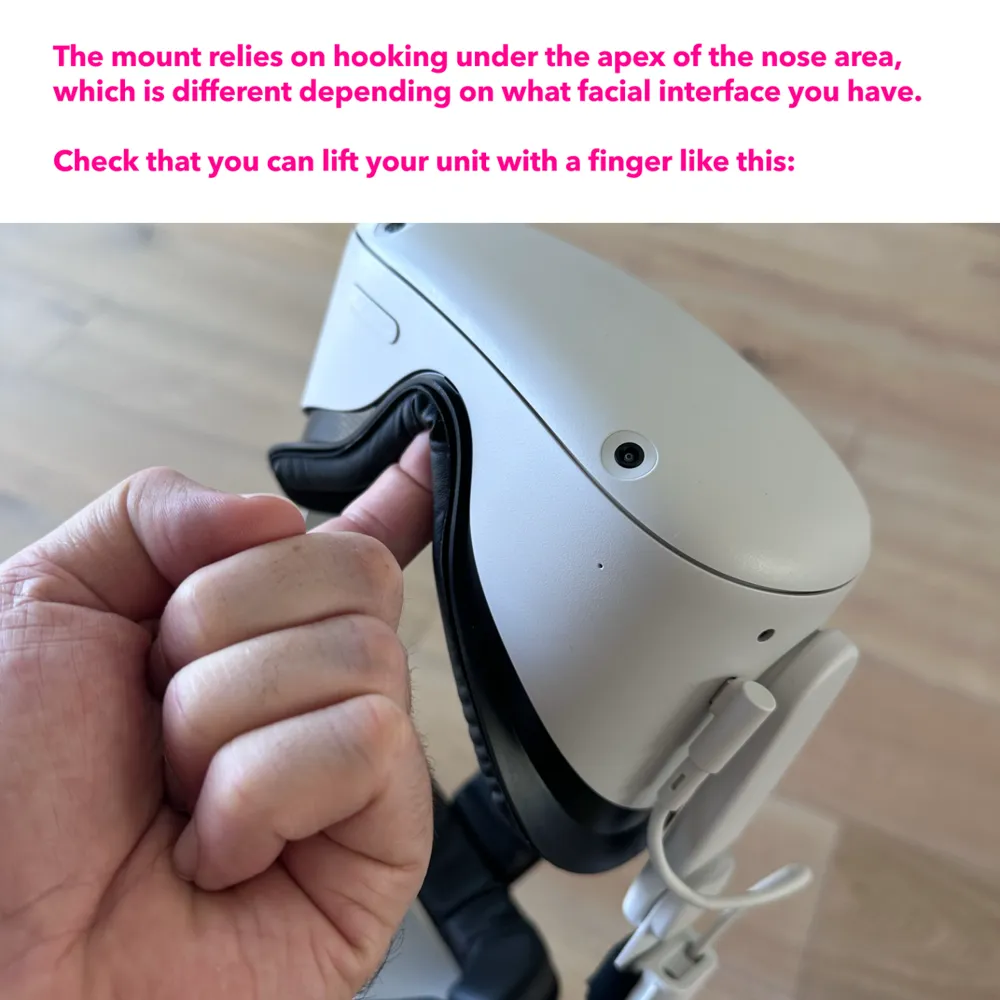 Oculus Quest 2 Wall Mount Remixed by glen MakerWorld: Download Free 3D ...