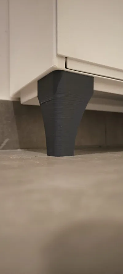 Interlocking foot for IKEA TRONES shoe rack. by Giobraga - MakerWorld