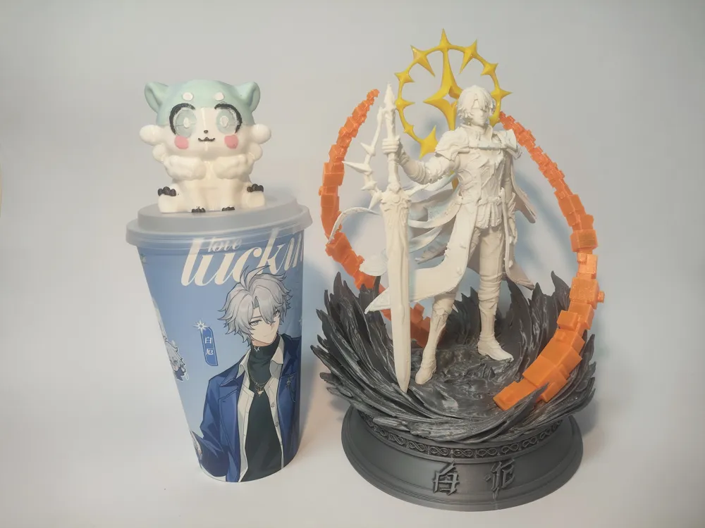 Honkai: Star Rail Bailu Figure - Free 3D Print Model - MakerWorld
