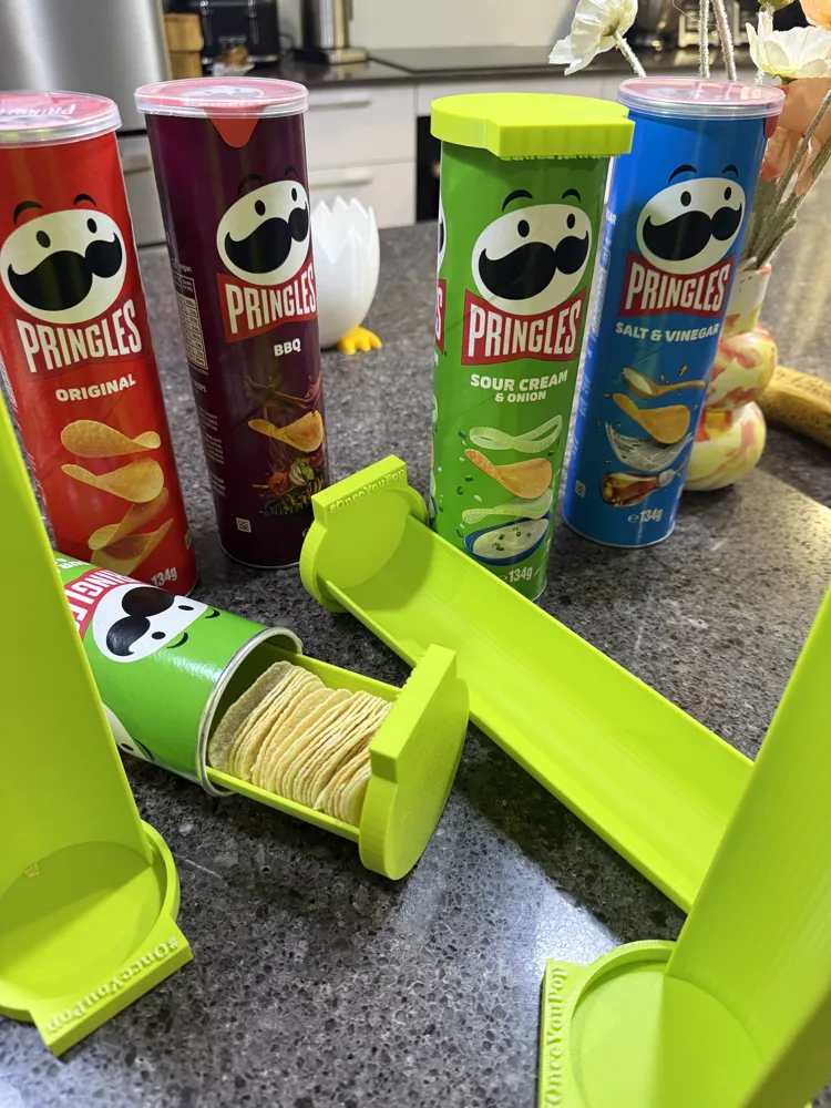 Pringles Tray - Australian Tube AUSSIE Version by @pixelpl8r MakerWorld: Download Free 3D Models