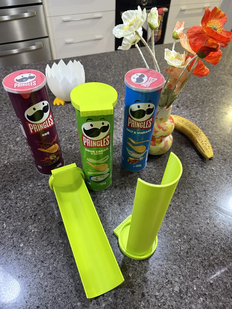 Pringles Tray - Australian Tube AUSSIE Version - Free 3D Print Model ...