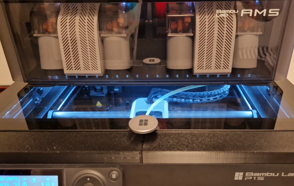 Low height 4-sided LED light for Bambulab printers - Free 3D Print ...