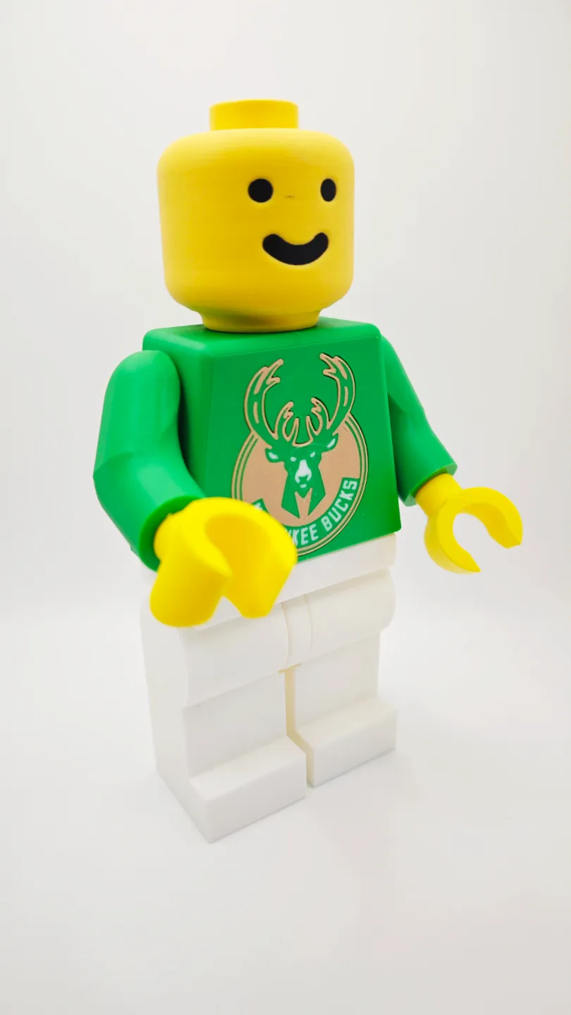 NBA Brick Man - Milwaukee Bucks (500%) by P78 MakerWorld: Download Free ...