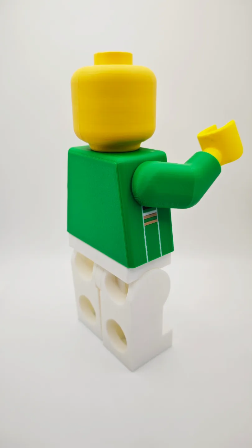 NBA Brick Man - Milwaukee Bucks (500%) - Free 3D Print Model - MakerWorld
