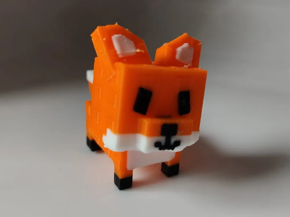 Renard roux Cultiver un jardin inspiré de Roblox par Infill3D ...