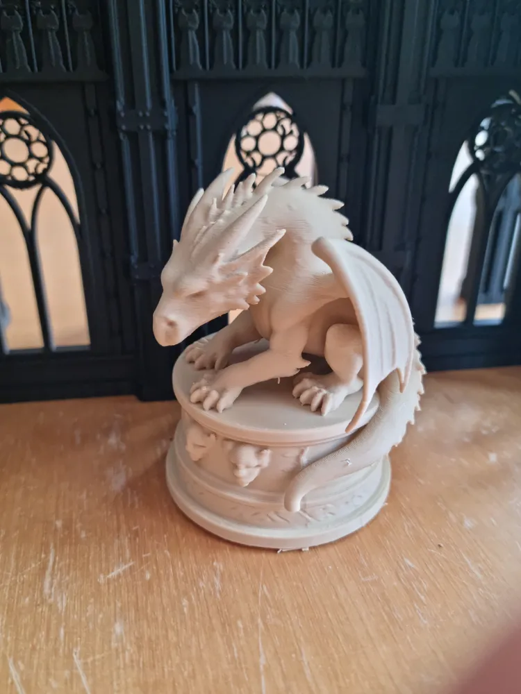 Dragón Guardián de Almas – Figurita Gótica Fantástica por Tresor3D MakerWorld: Descarga Modelos ...