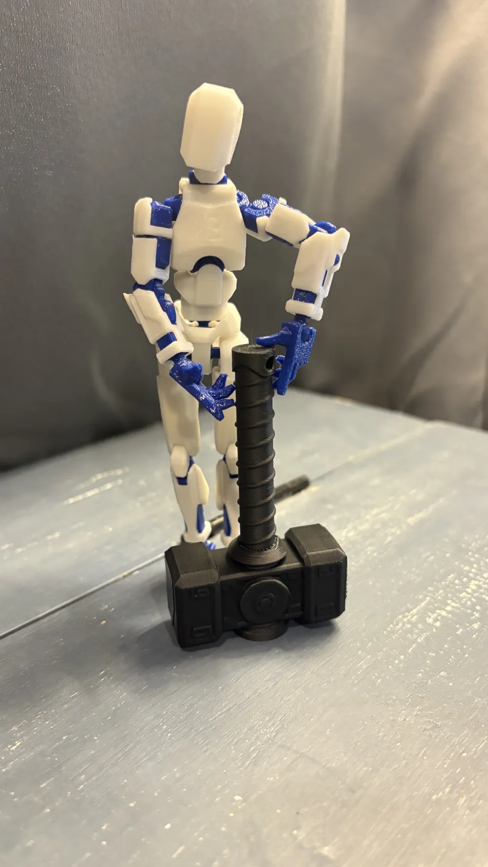 Hephaestus's hammer fidget spinner (10g, 50 min) by Aj247 MakerWorld: Download Free 3D Models