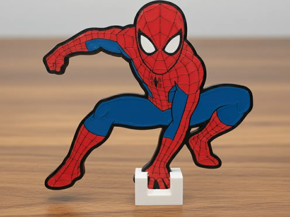 Spider-Man - birthday table by afeano MakerWorld: Download Free 3D Models