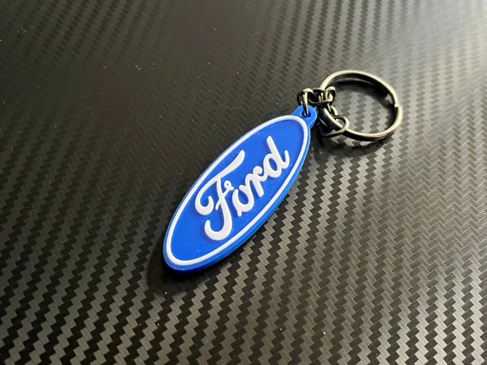 Ford Keychain by Patrilipeo MakerWorld: Download Free 3D Models
