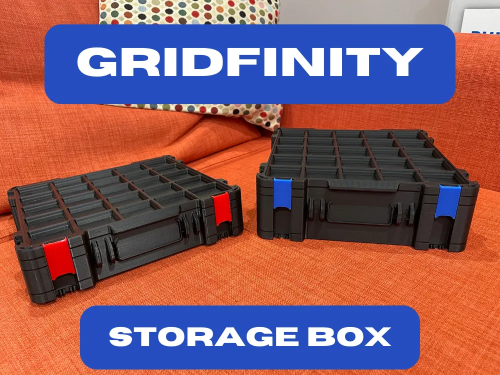 Gridfinity Storage Boxes by Pred Remixed by Andrianopolino - MakerWorld