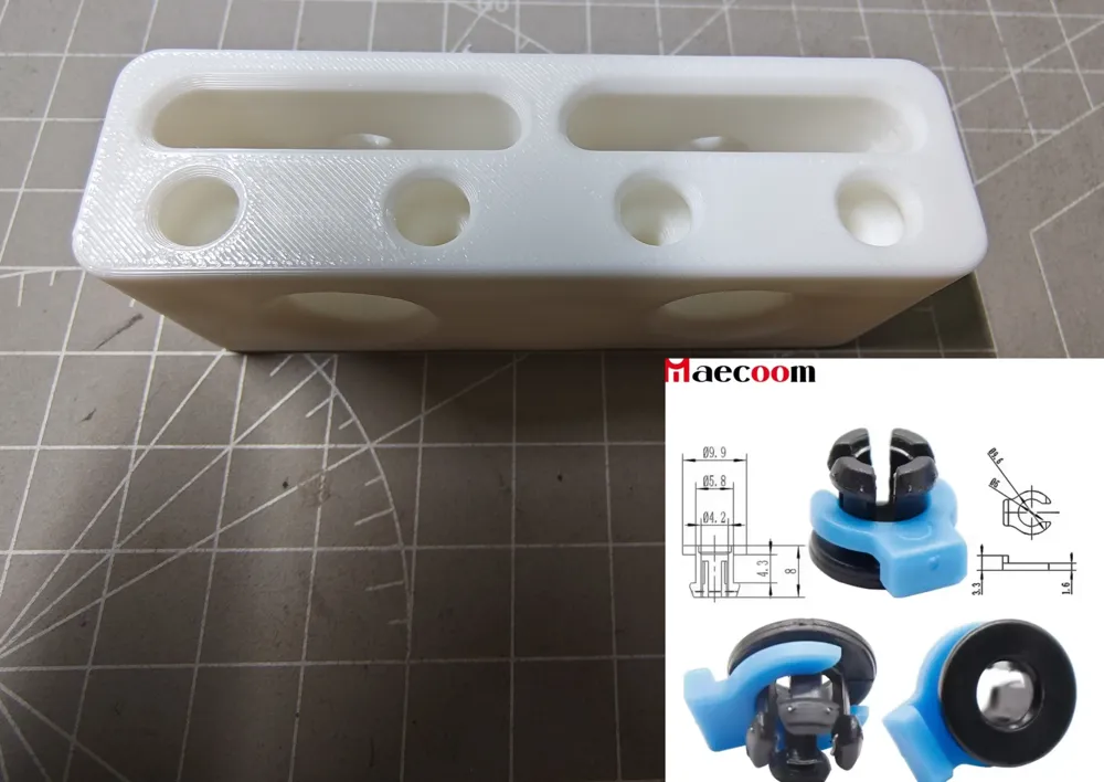 Conector de tubo de teflón (puente) - Modelo de impresión 3D gratuito ...