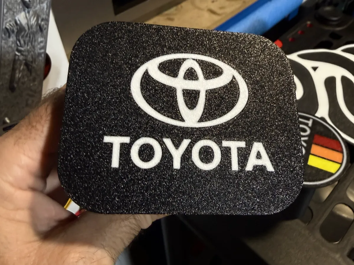 Toyota Tow Hitch Cover - Free 3D Print Model - MakerWorld