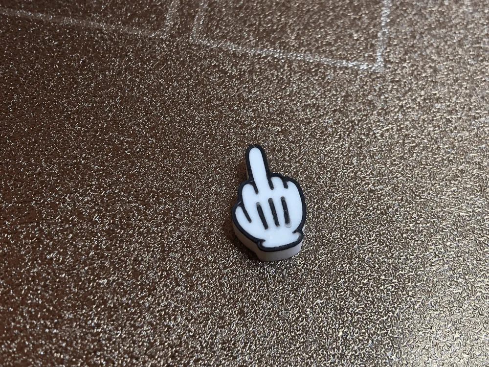 Middle Finger Extruder Wheel/Knob For A1 & A1 mini - Free 3D Print ...