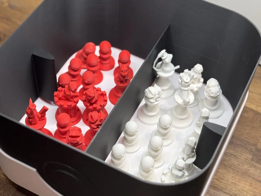Pokemon Low Poly Chess Set with box Remixed by slothy89 MakerWorld: Download Free 3D Models