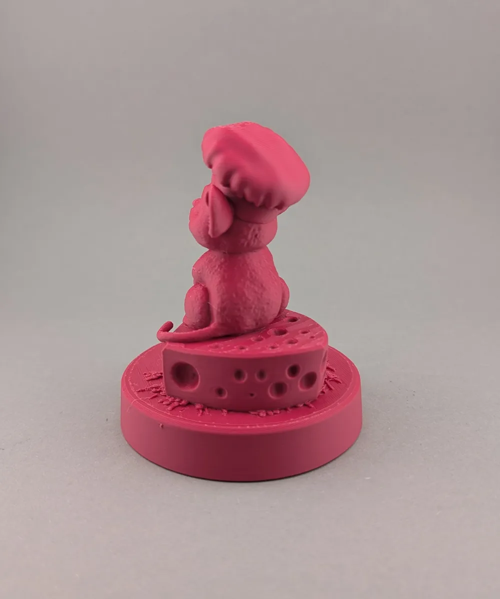 Cute Mouse Chef - Free 3D Print Model - MakerWorld