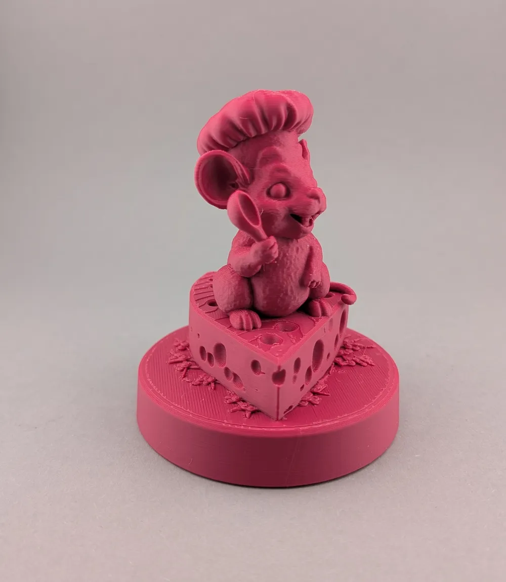 Cute Mouse Chef - Free 3D Print Model - MakerWorld