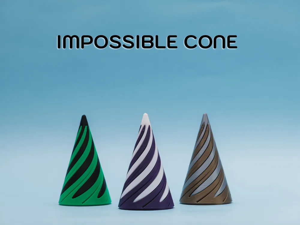 Impossible Cone by KL Worx - MakerWorld