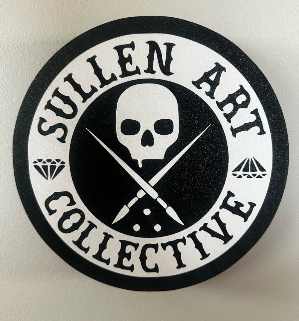 Sullen Art Collective Logo/Lightbox by LuNiceee MakerWorld: Download Free 3D Models