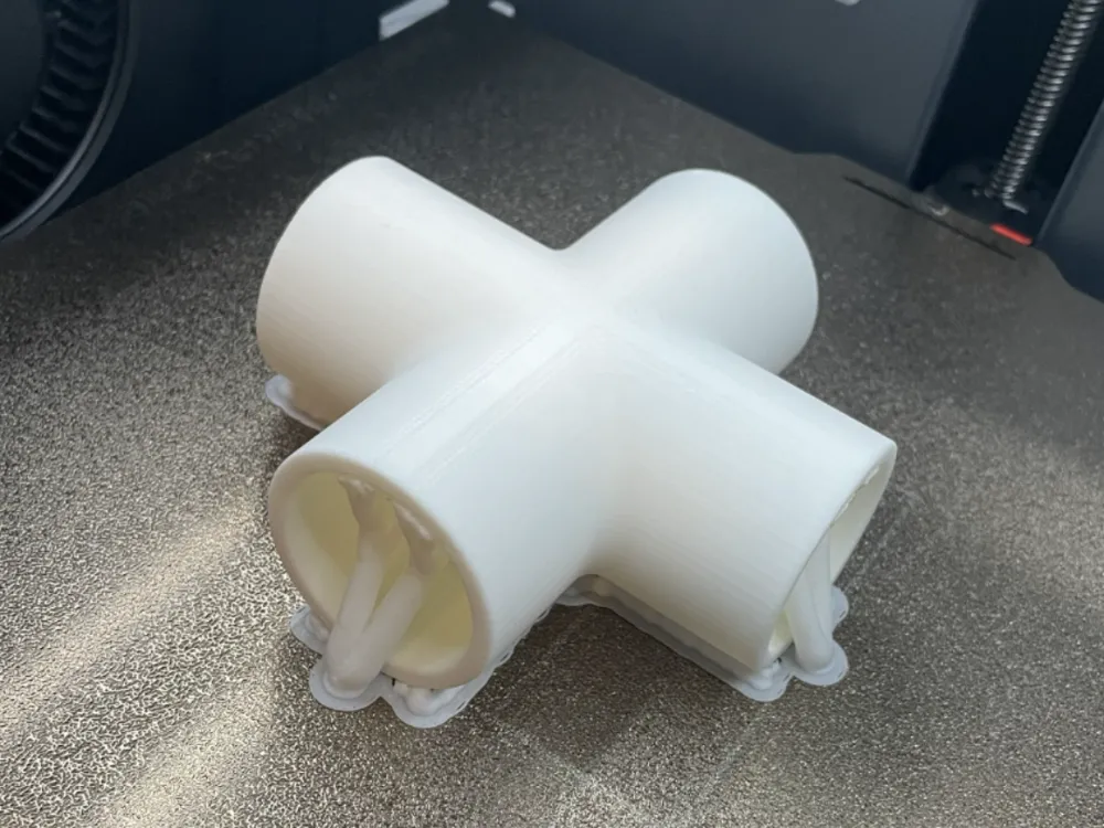 1 INCH PVC CROSS CONNECTOR by N3WTPOND MakerWorld: Download Free 3D Models