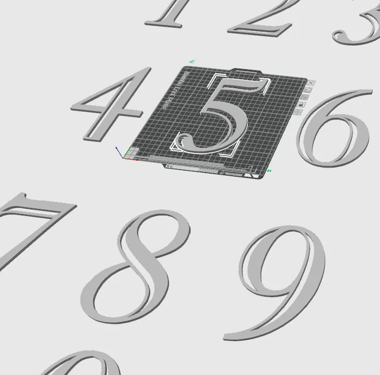 Numbers (0-9) by AtomicimotA - MakerWorld