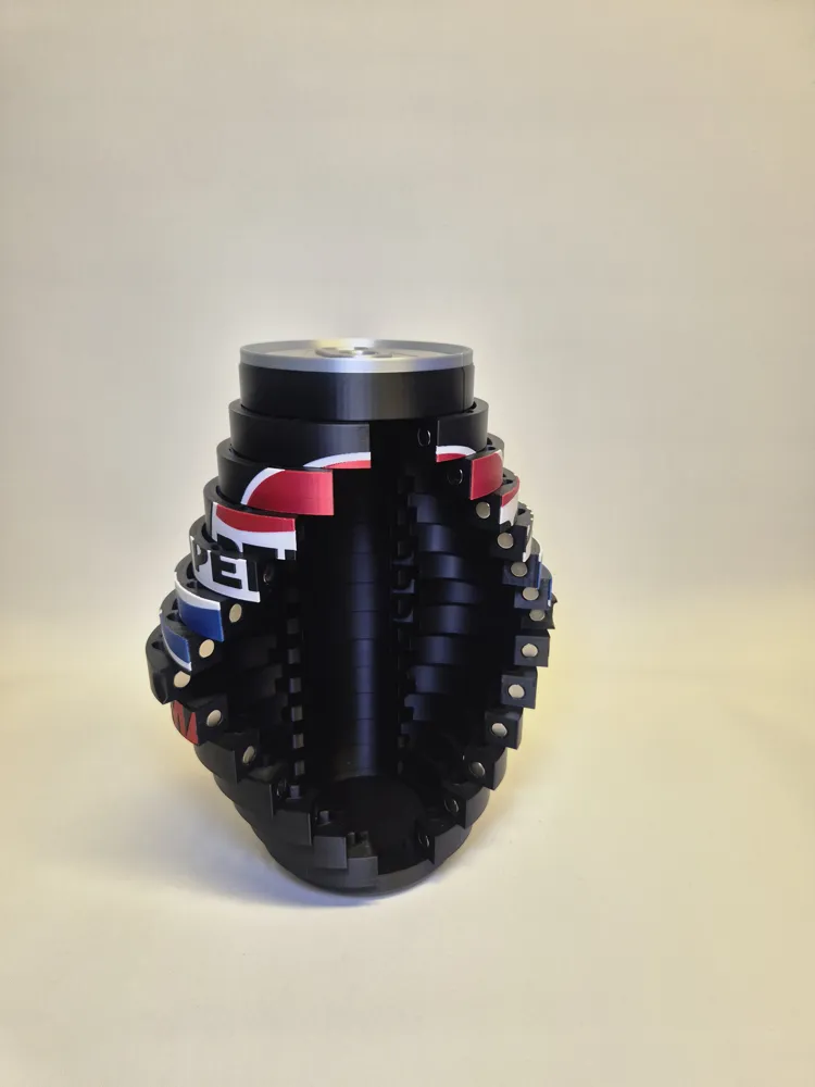 Pepsi Max folding door display box - Free 3D Print Model - MakerWorld