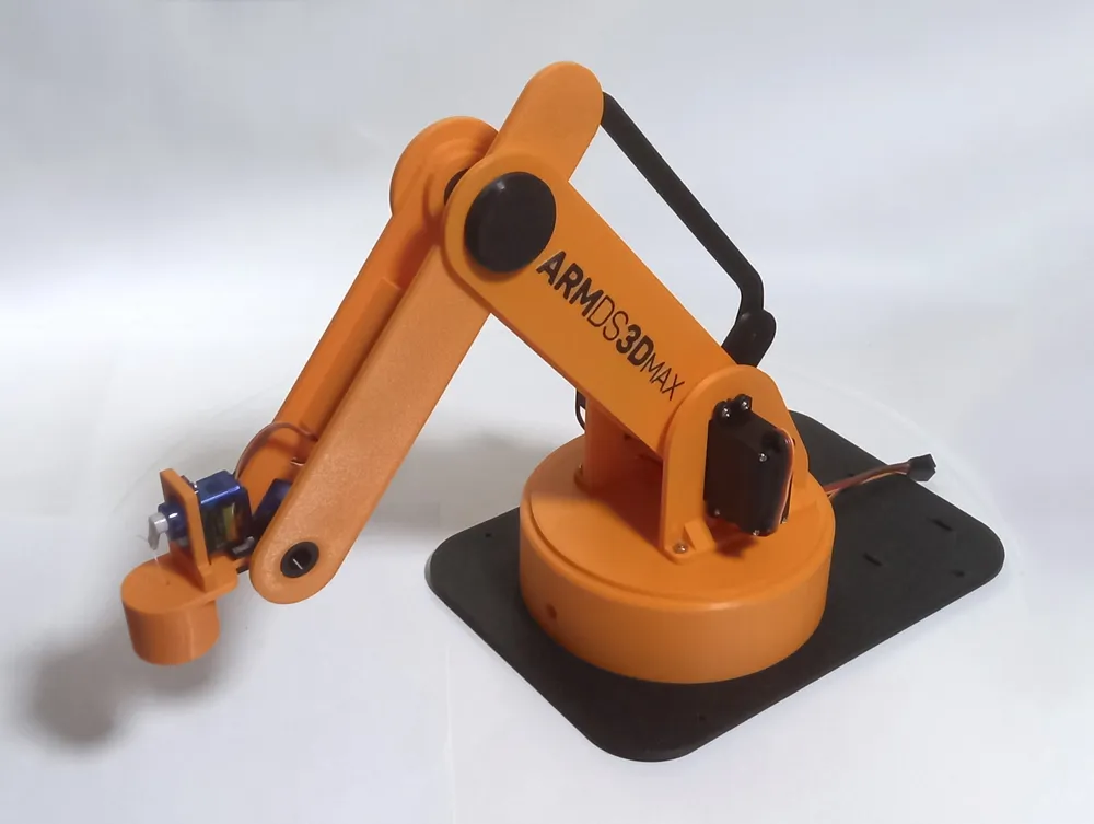 BIG ROBOTIC ARMDS3Dmax WITH MAGNETIC GRIPPER by MauricioDUARTE ...